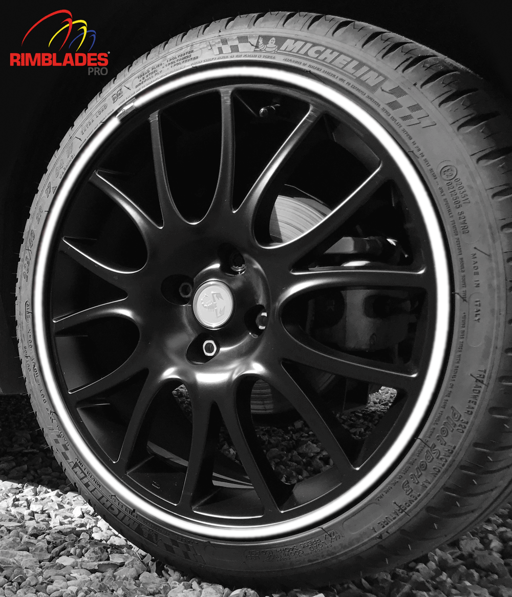 Rimblades Pro 18” Rigid Plastic Rim Protector For Flat Faced Alloy ...
